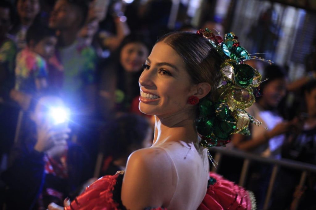 Isabella, primera Reina del Carnaval de Barranquilla en el Ceremonial ...
