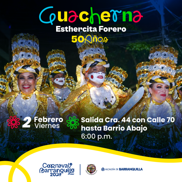 ¡Todo listo para la celebración de los 50 años de la Guacherna ...