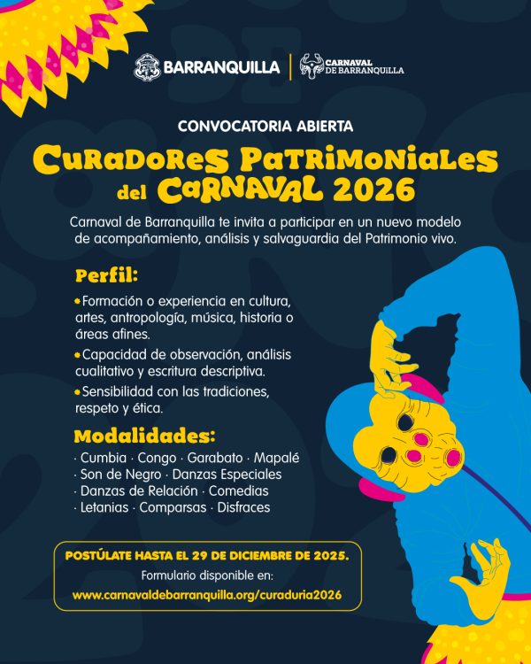 Carnaval de Barranquilla abre convocatoria para Curadores del Carnaval ...